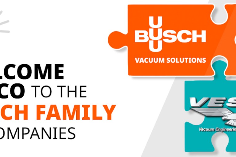 Busch Vacuum Logo Single Stage 20m3/hr. Busch Vacuum Pumps, 1 HP At